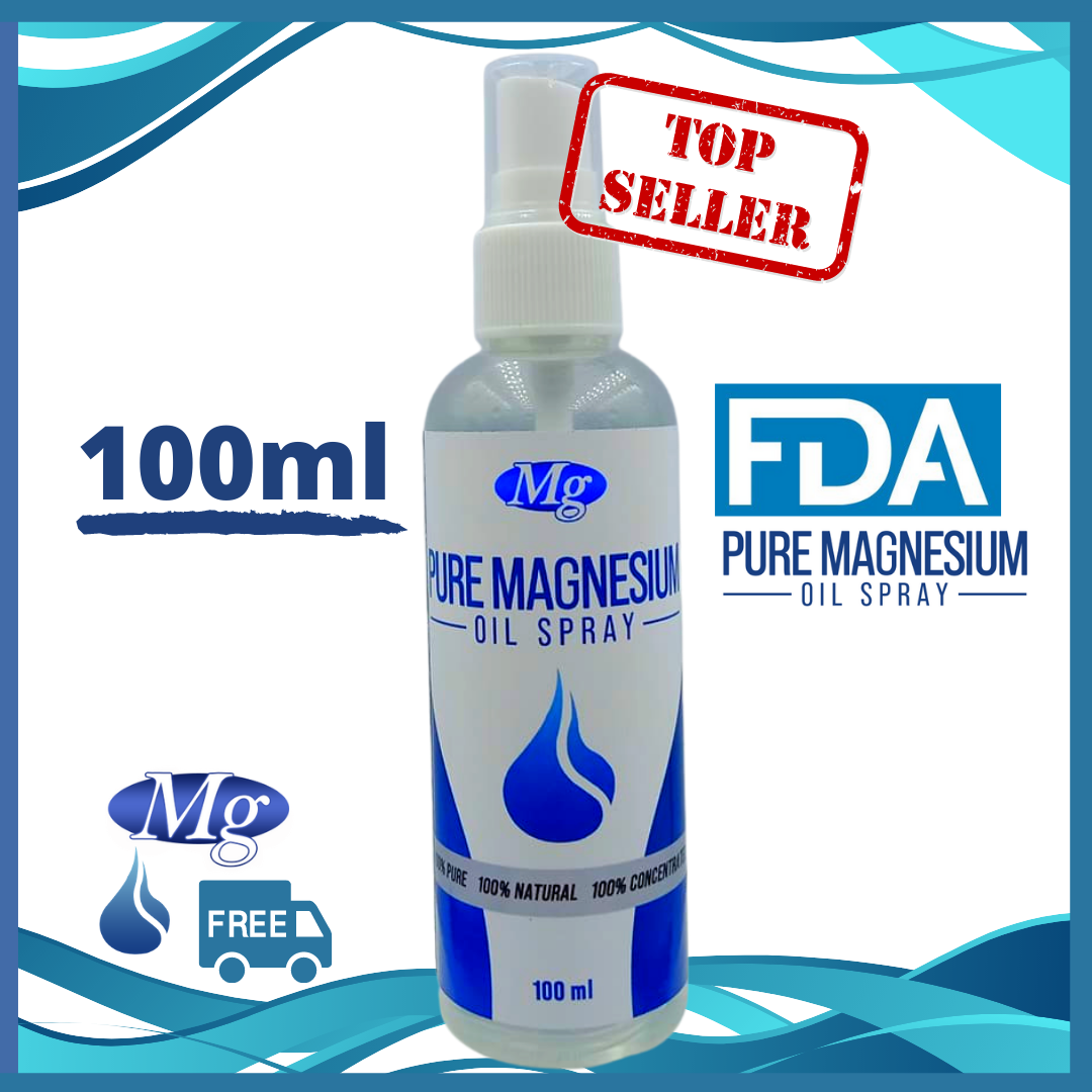 [MAGNESIUM] |HIGHLY RECOMMENDED| | Pure Magnesium Oil Spray 100ml ...