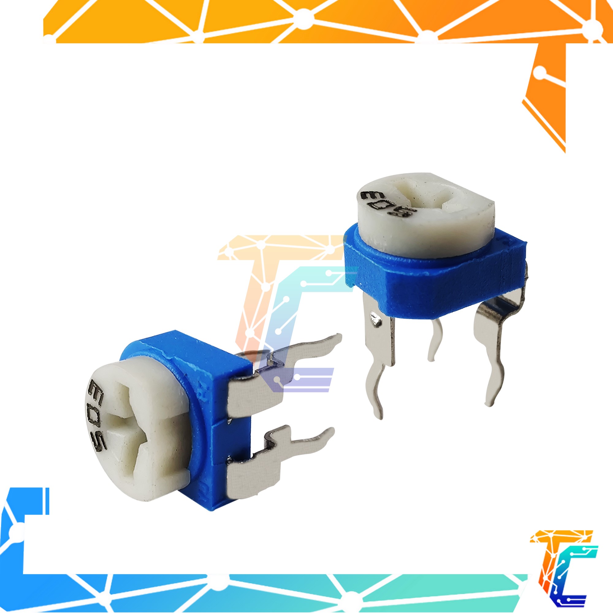 2pcs 50k variable resistor RM065 RM-065 Trimpot Trimmer Potentiometer ...