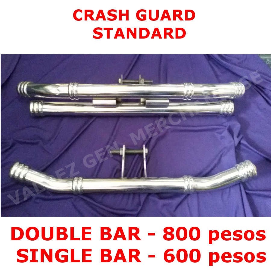 fpbdf Yamaha YTX 125 Stainless Crash Guard Stainless Slider STANDARD ...