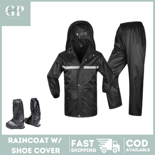 2 in1 Motorcycle Waterproof Rain Coat Upgraded Soft Breathable Raincoat ...