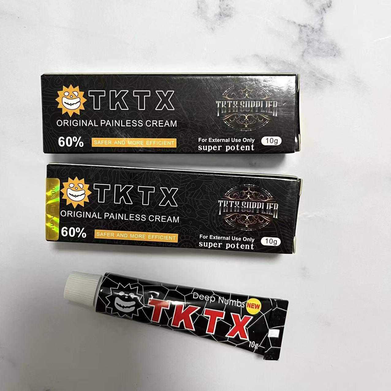 Ori 60% TKTX Tattoo Cream 10g Semi Permanent Black | Lazada PH