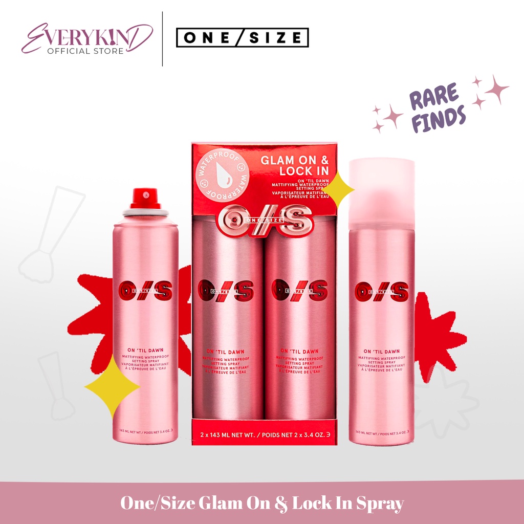 ONE SIZE On Til Dawn Mattifying Waterproof Setting Spray (1Pc) | Lazada PH
