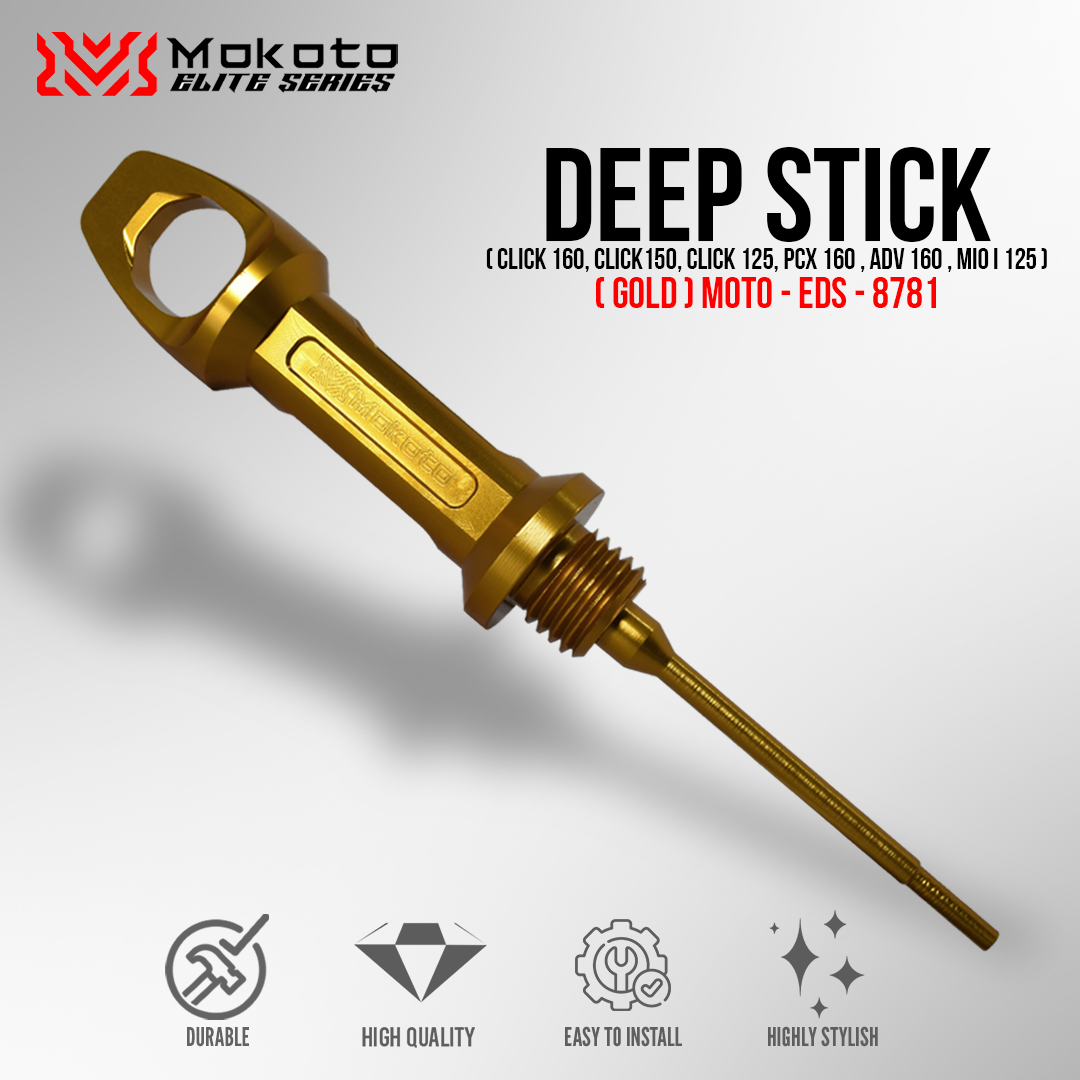 MOKOTO ELITE SERIES OIL DEEP STICK MOTO-EDS-8781 FOR CLICK 160 CLICK ...