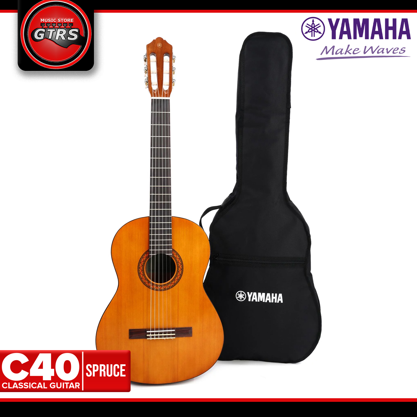 Yamaha C40 Classical Nylon Guitar Full-Size | Lazada PH