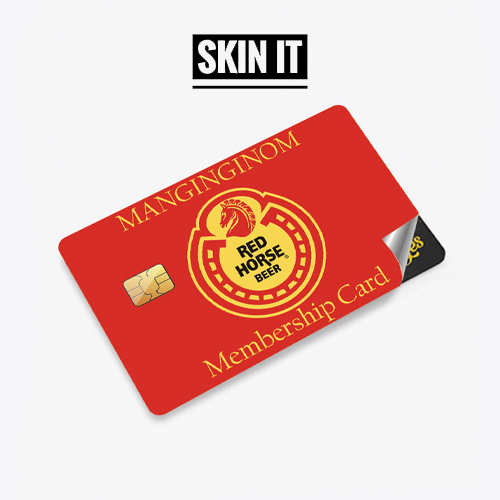 SKIN IT : Alcohol Manginginom Card Skins (Stickers For ATM or Beep ...