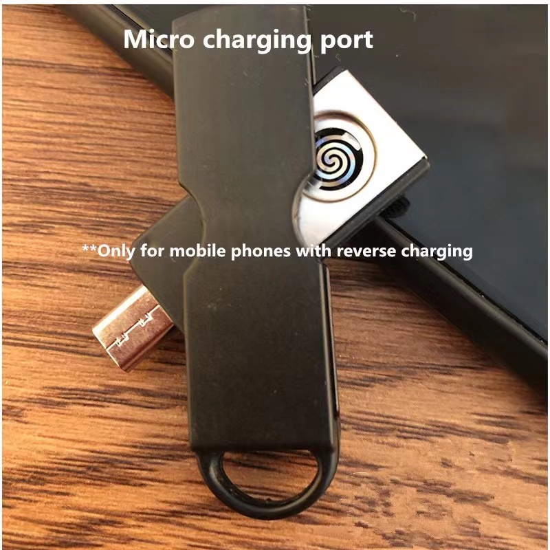 Micro & Typec charging port double sided tungsten wire lighting lighter ...