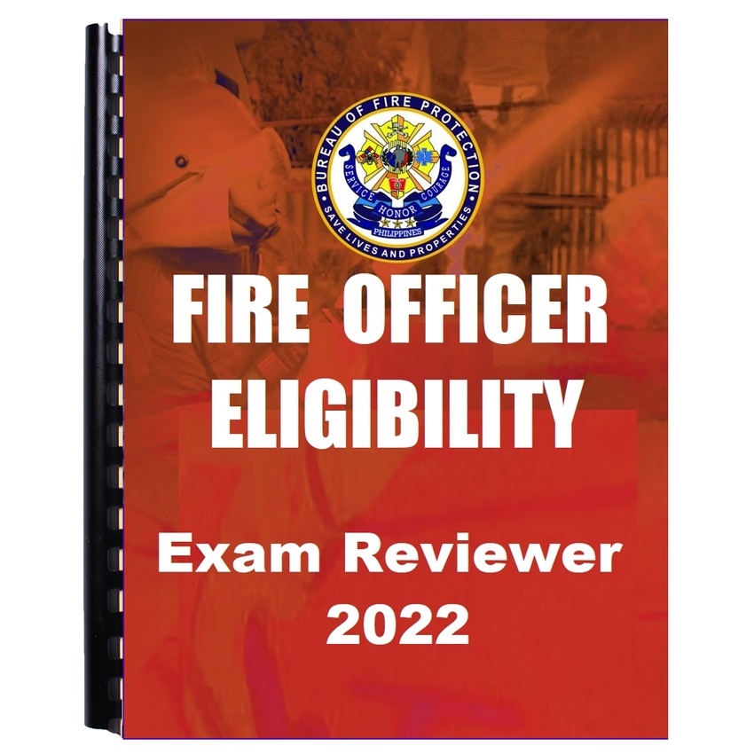 Fire Officer Eligibility (FOE) and BFP Qualifying Exam Reviewer 2022 ...