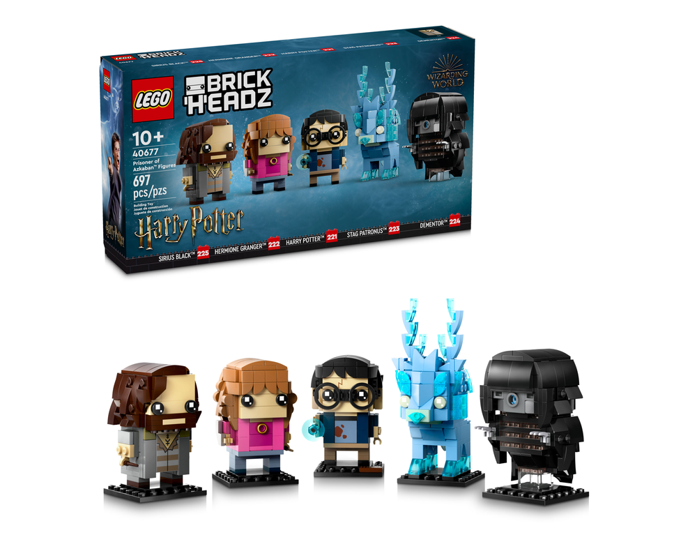LEGO Brickheadz 40677 Harry Potter Prisoner of Azkaban Figures | Lazada PH