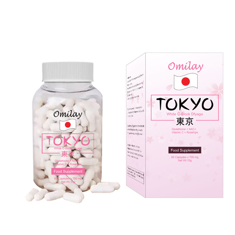 Omilay TOKYO Glutathione Capsules Anti Aging Beauty Whitening Capsule ...