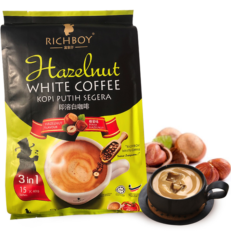 Richboy 3in1 Coffee - Hazelnut (15 Sachets x 40g) | Lazada PH