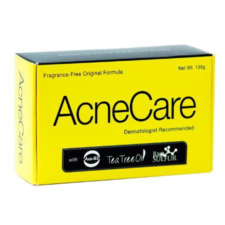 AcneCare Dermatologist Recommended Pimple Acne Treatment Soap 135g ...