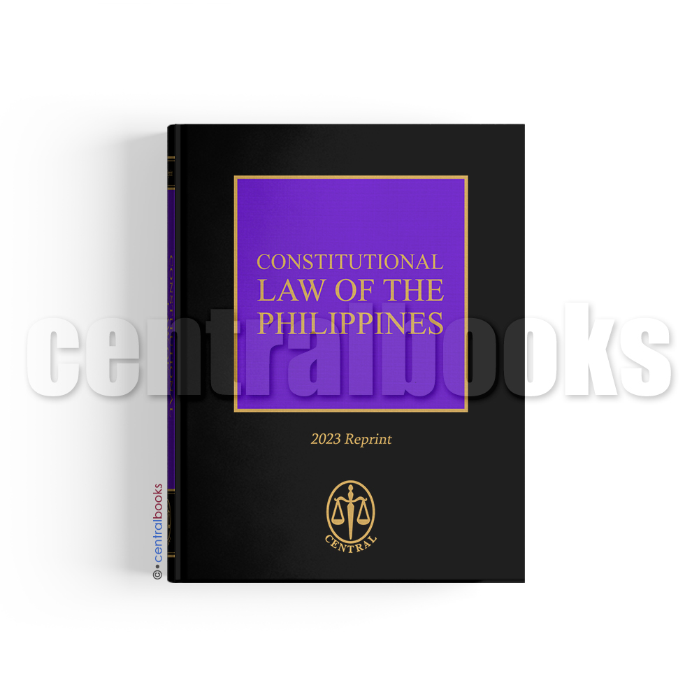 Constitutional Law of the Philippines (Codal) [Hardcover] 2022 ed ...