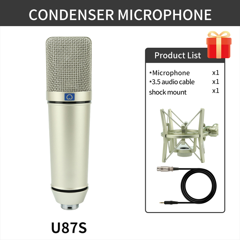 U87 condenser microphone original professional recording studio ...