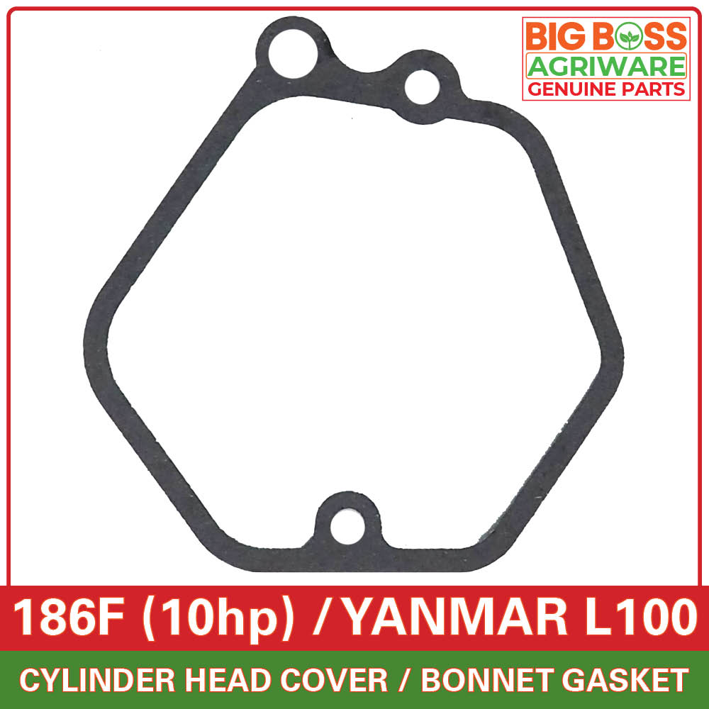 Big Boss Agriware Cylinder Head Cover Gasket 186F (10hp) Aircooled ...
