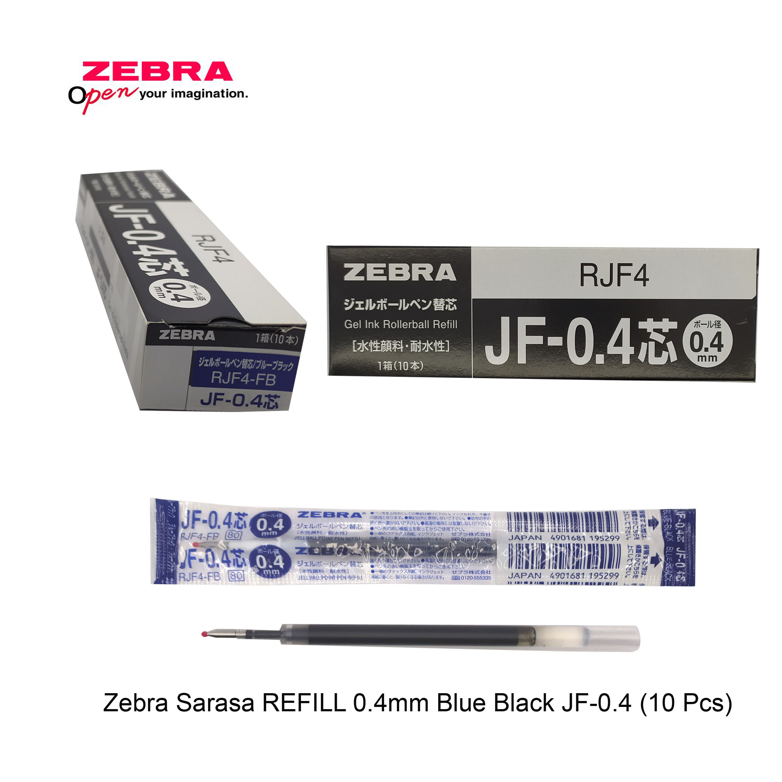 Zebra Sarasa REFILL JF-0.4 | Lazada PH