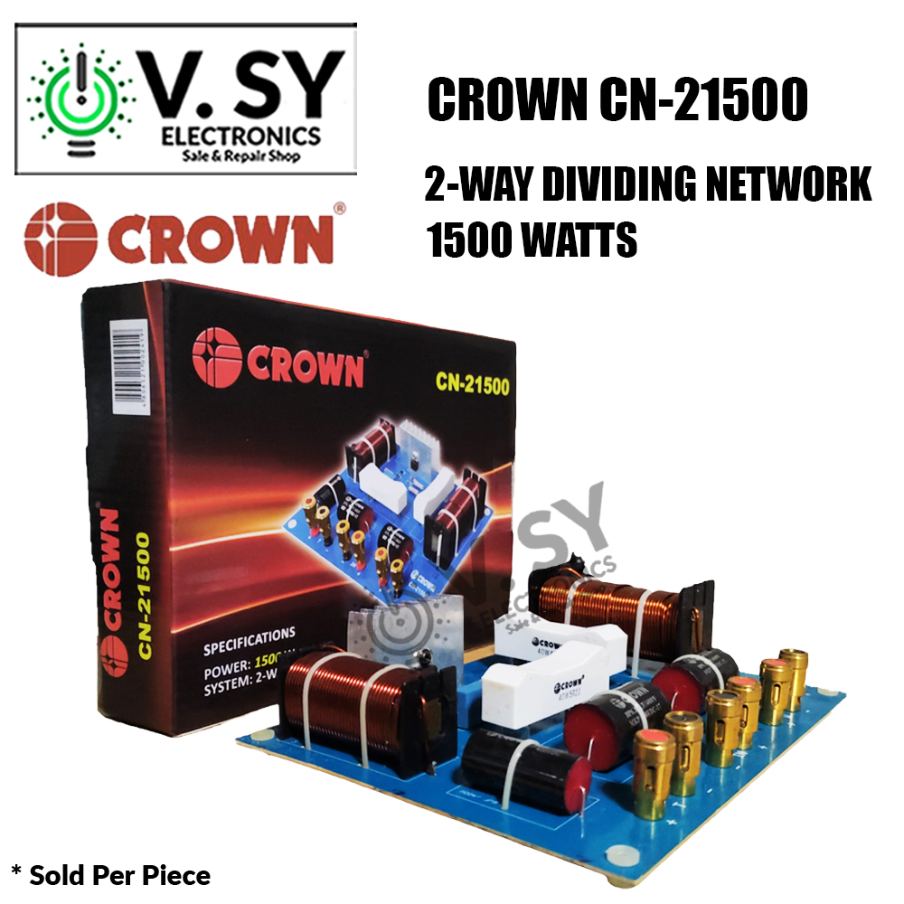 CROWN CN-21500 2-Way Dividing Network 1500 Watts CN21500 | Lazada PH