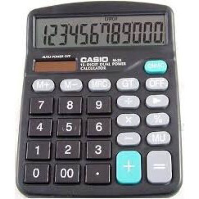 【TSOH1Z84】The spot Casio Calculator 12 Digit M-28 | Lazada PH
