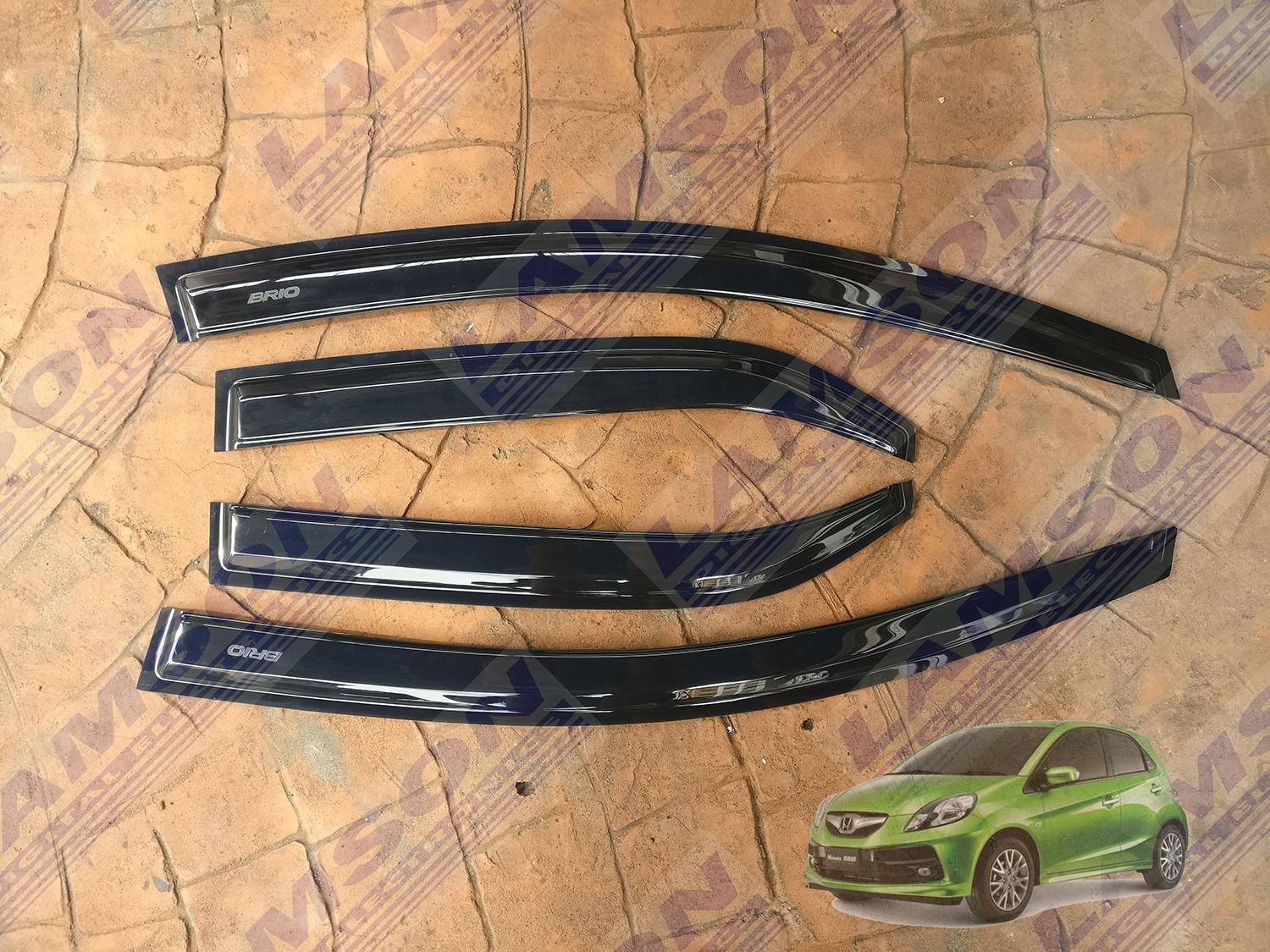 Honda Brio 1st Generation 2014 - 2018 Rain Visors | Lazada PH