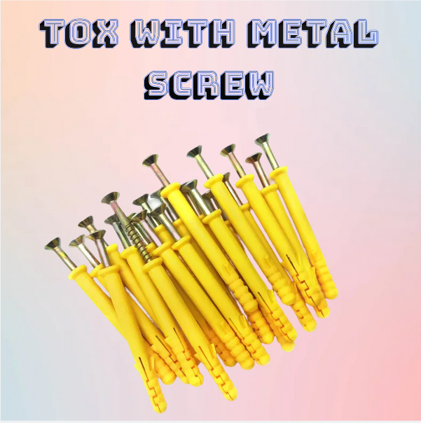 PVC TOX and SCREW ( SOLD BY PACK) Size: 1.5 x 16pcs/Pk | Lazada PH