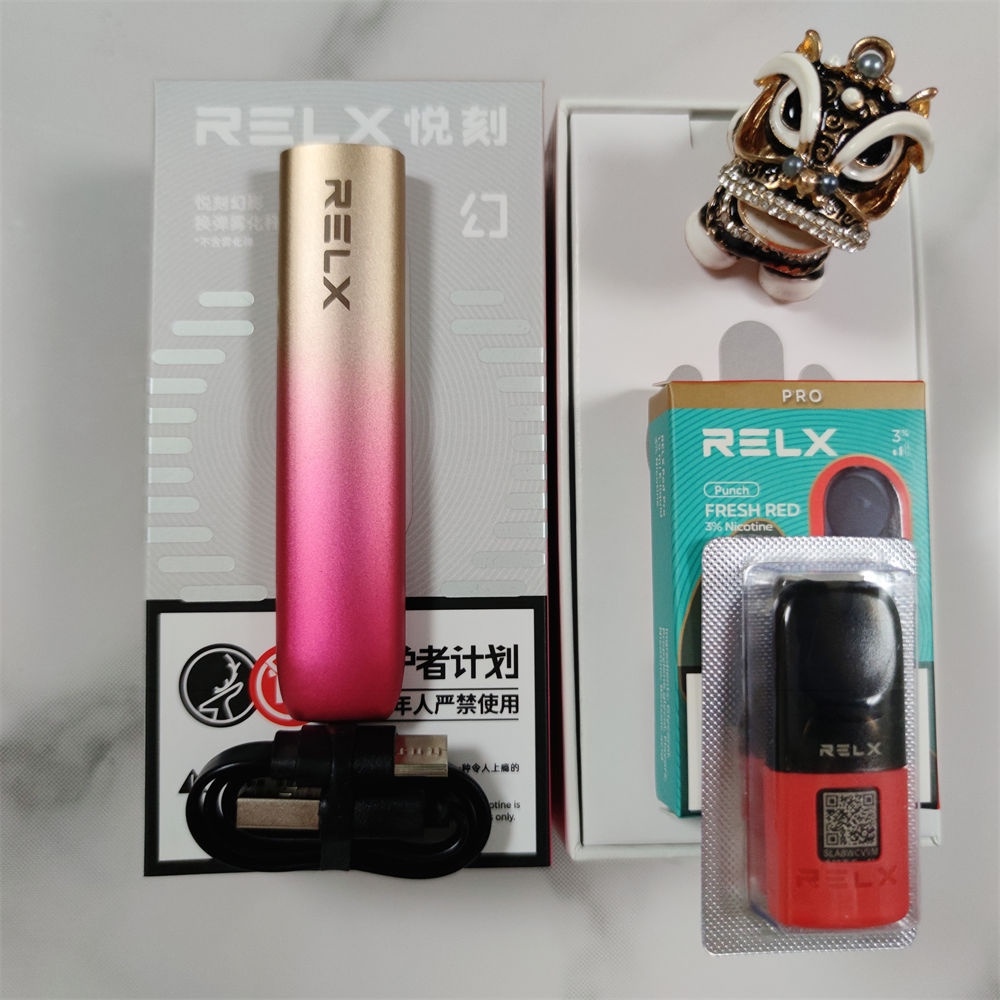 Fruity Relx Vape Full Set Relx Phantom Device with Pod Vape Set ...