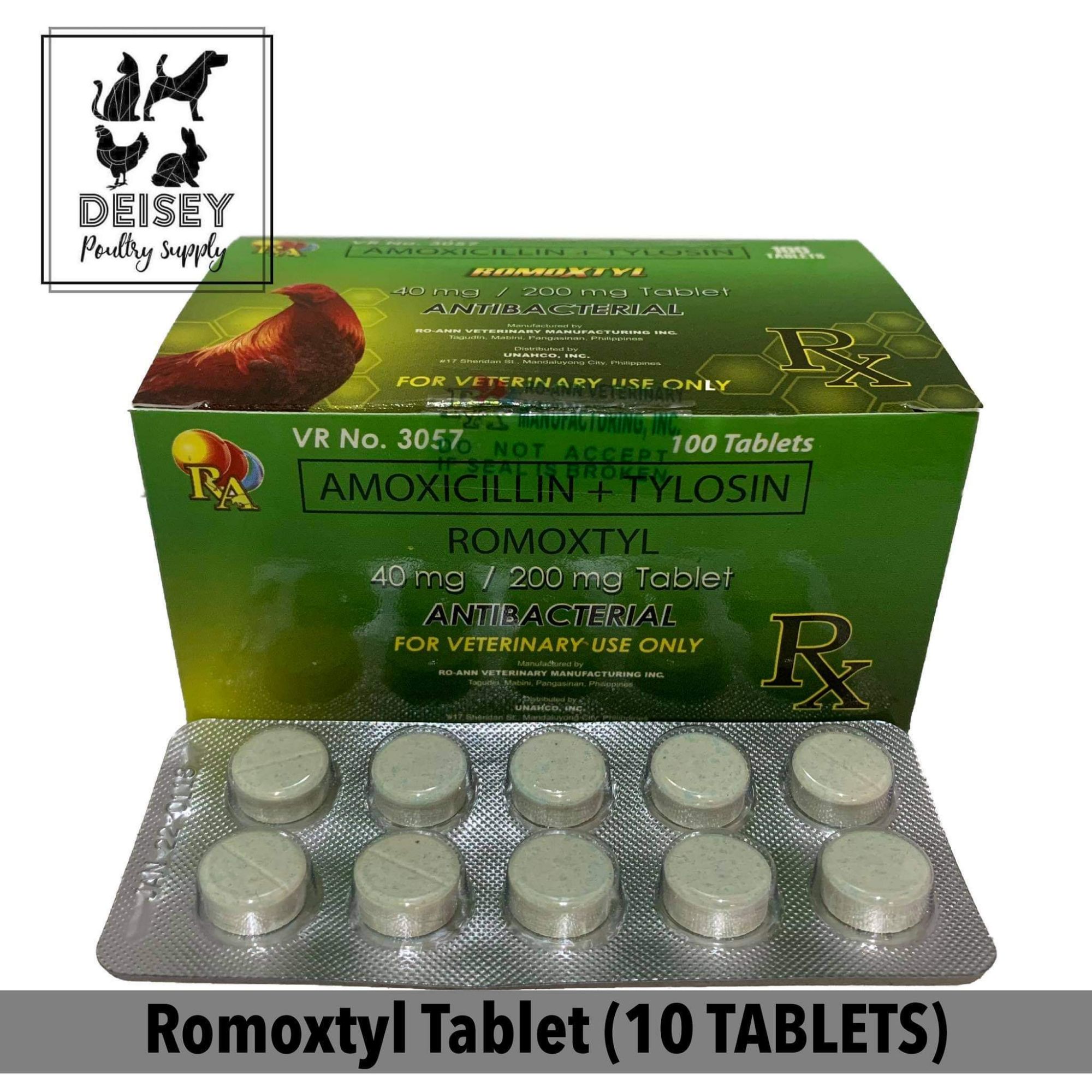 Romoxtyl Tablets for Gamefowls (10 TABLETS) | Lazada PH