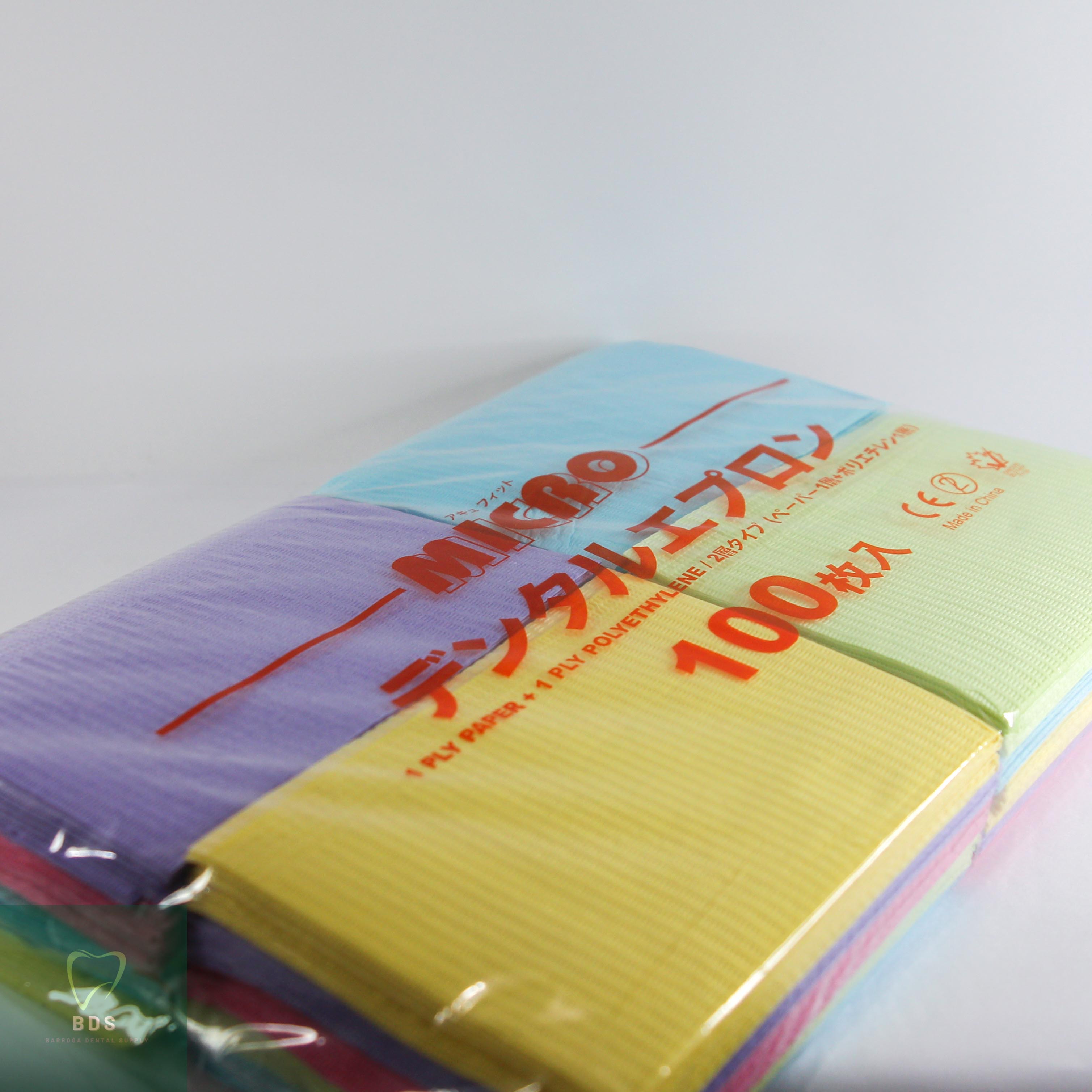 DENTAL BIBS 3 PLY & 2PLY - FIRST AID 100 PCS. (ASSORTED COLORS) | Lazada PH