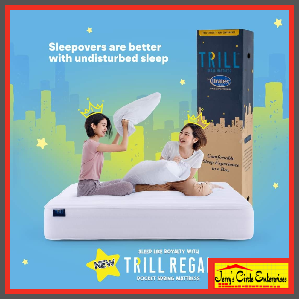 [ON HAND] Uratex Trill Air Mattress-in-a-Box (5inches) / URATEX TRILL / TRILL MATTRESS / AIR ...