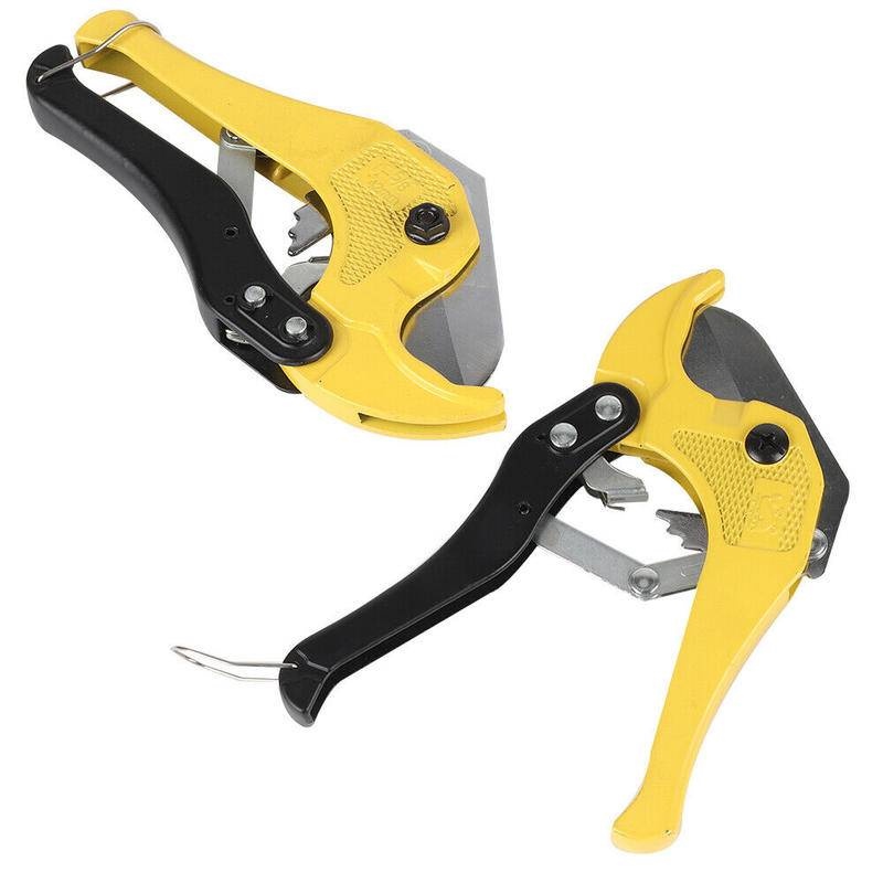 PVC/PPR Pipe Cutter Black Ratchet Scissors 0-75mm Tubes Cutter PU/PP/PE ...