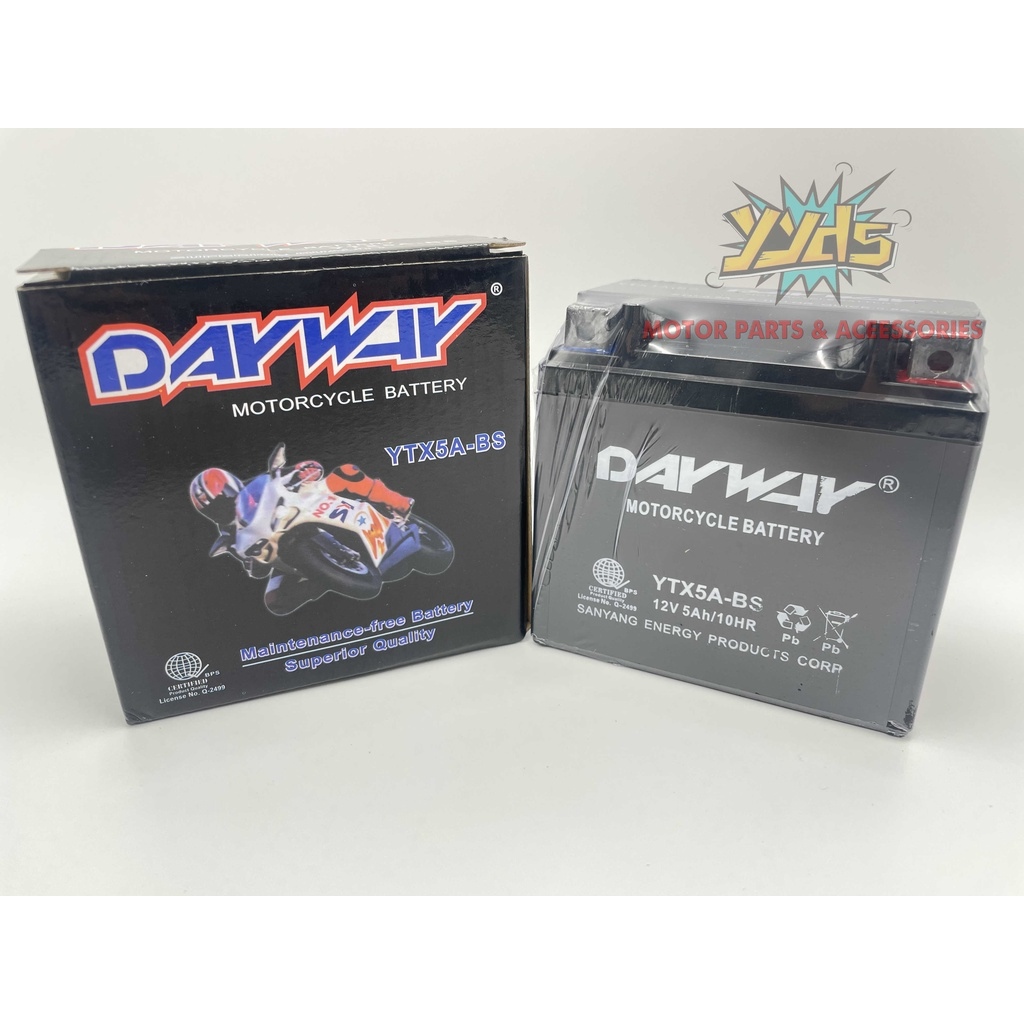 Motorcycle DayWay 100 Original Battery 3L 4L 5L/5A 6.5L 7L 9LBattery ...
