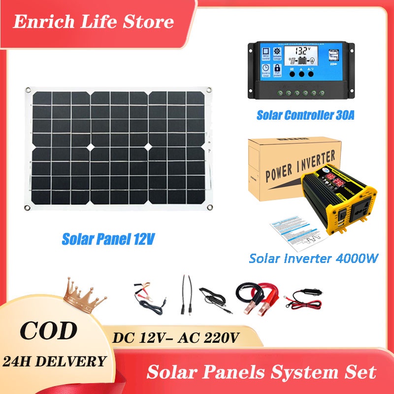 【solar panel complete set for home appliances】【Solar Panel with ...