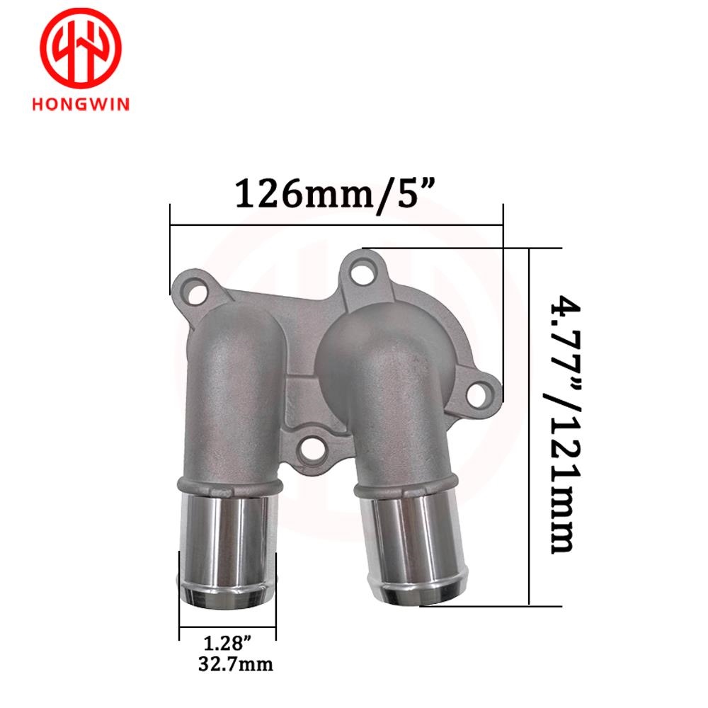Genuine No: 25611-26100 HONGWIN Aluminum Coolant Thermostat Housing ...