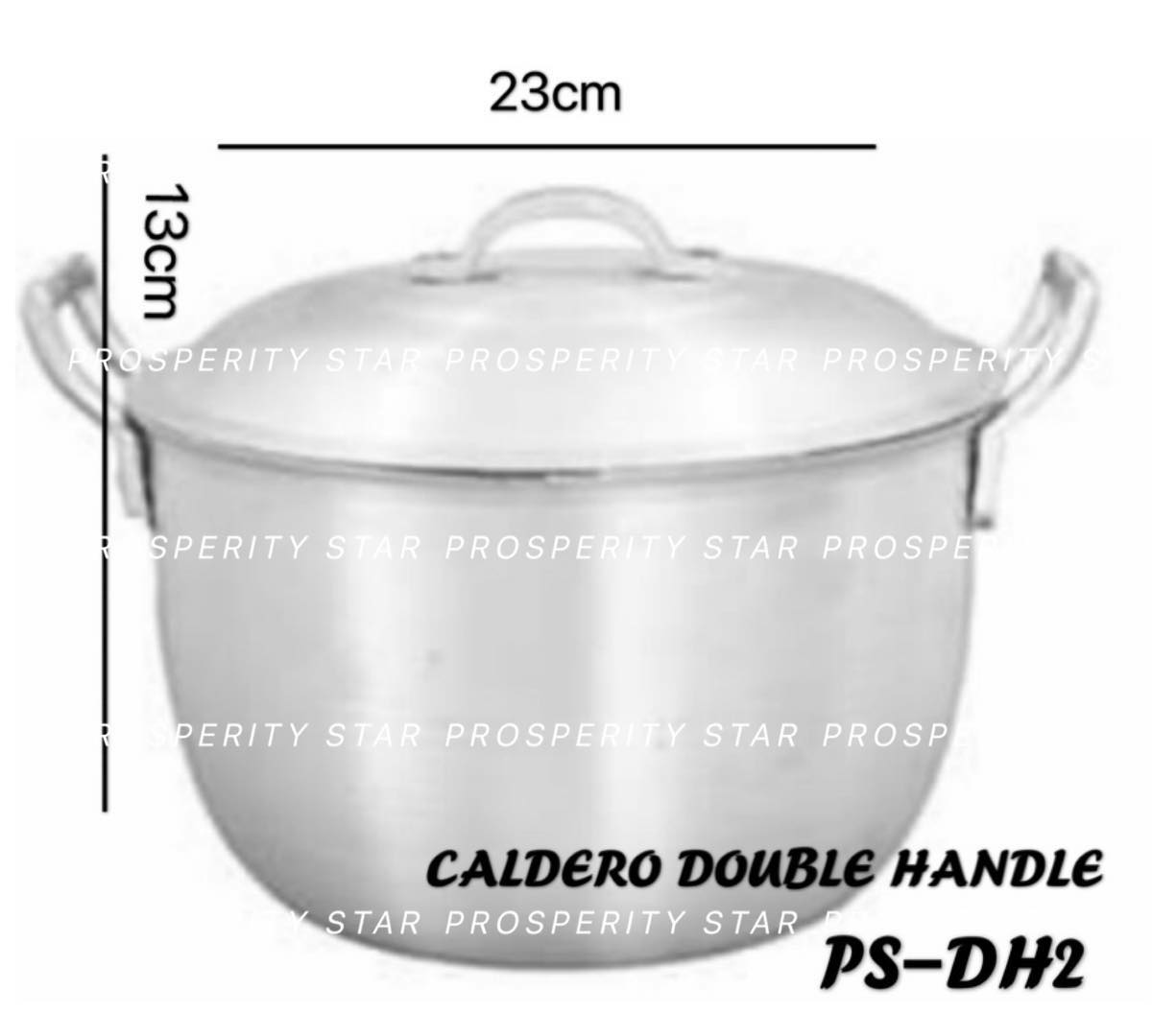 Caldero / Kaldero Double Handle Aluminum pot thick/makapal (1pc ...