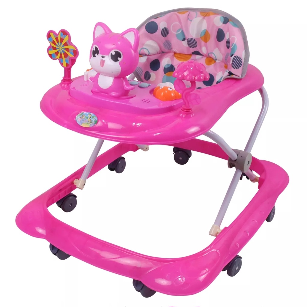Baby Walkers Trolley with Wheel Baby Walk Learning Foldable Walker ...