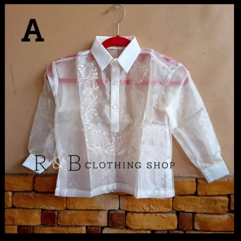 BUWAN NG WIKA /Pambata Barong in 2 STYLES | Lazada PH