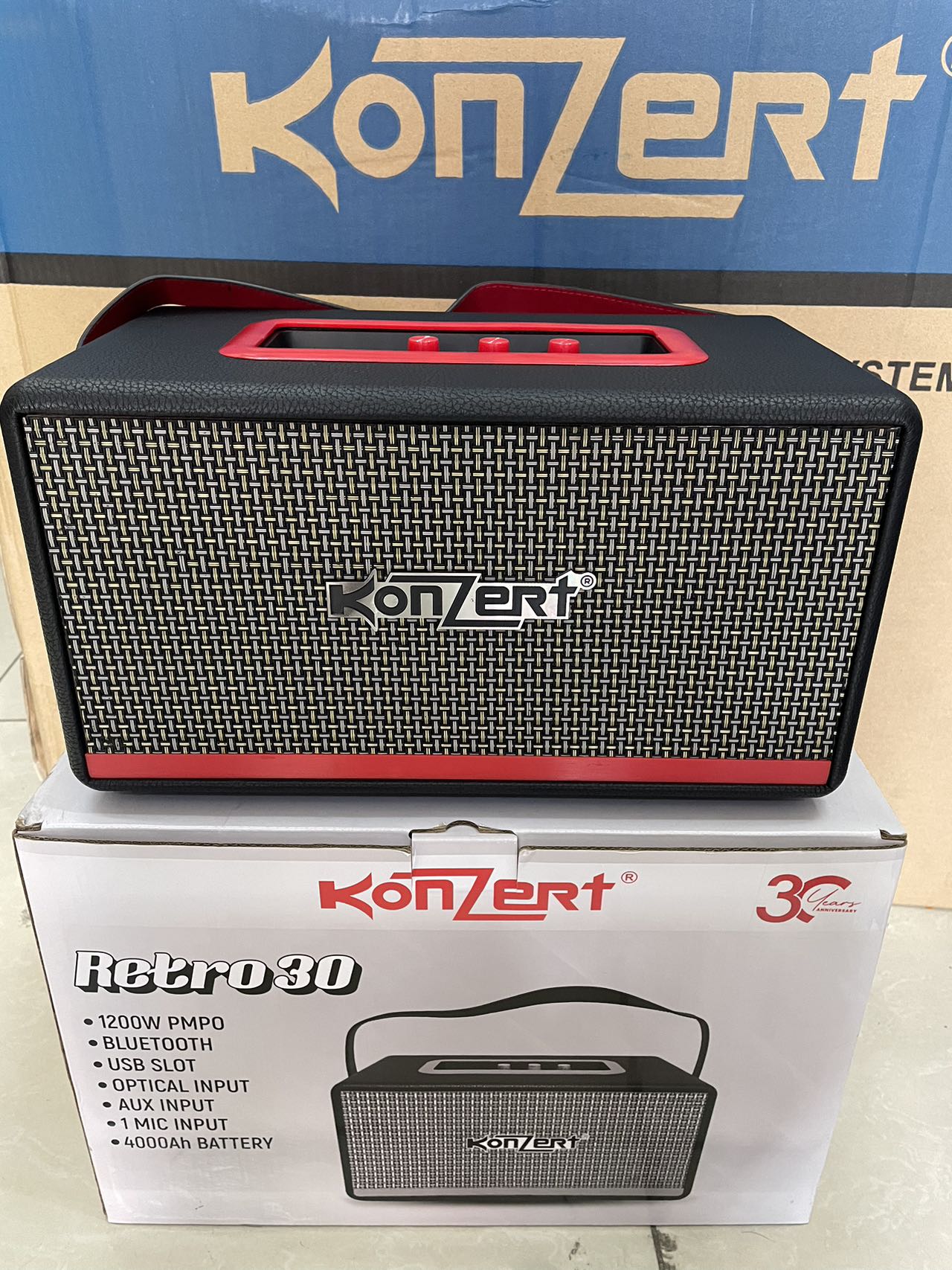 NEW KONZERT RETRO 30 BLUETOOTH SPEAKER | Lazada PH