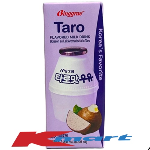 BINGGRAE TARO FLAVORED MILK 200ML | Lazada PH