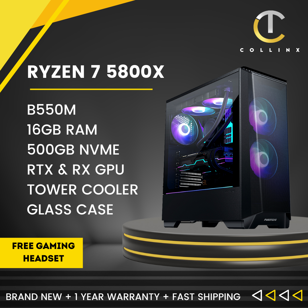 [ GAMING PC BUILD - ATLAS ] AMD RYZEN 7 5800X RGB Desktop | Nvidia RTX ...