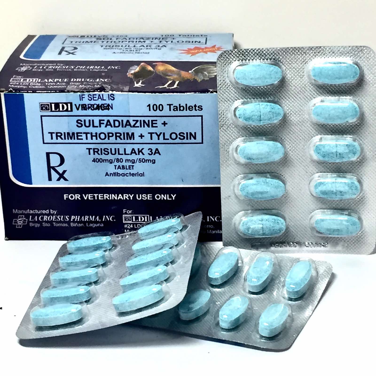 [VETKLIX] LDI Trisullak 3A Antibacterial "Triple Active" for Gamefowl ...