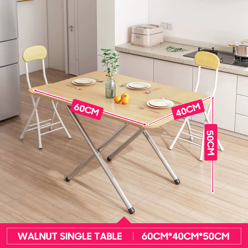 Table Folding table Square Dining Desk Portable Outdoor Stall Table ...