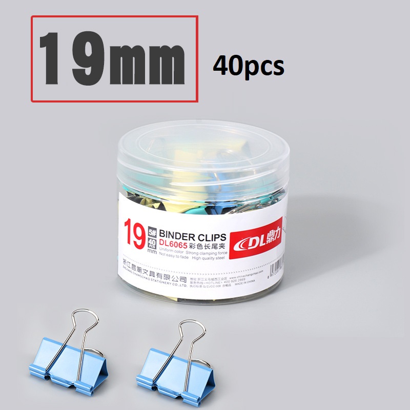 Binder Clips Metal Assorted Colored Paper Clips BInding Documents ...