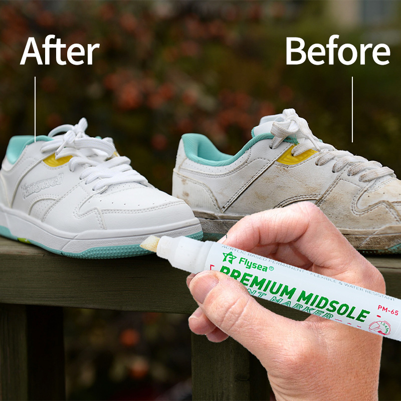 【Fan's tone】Premium Midsole Marker for Customization Paint on Leather ...