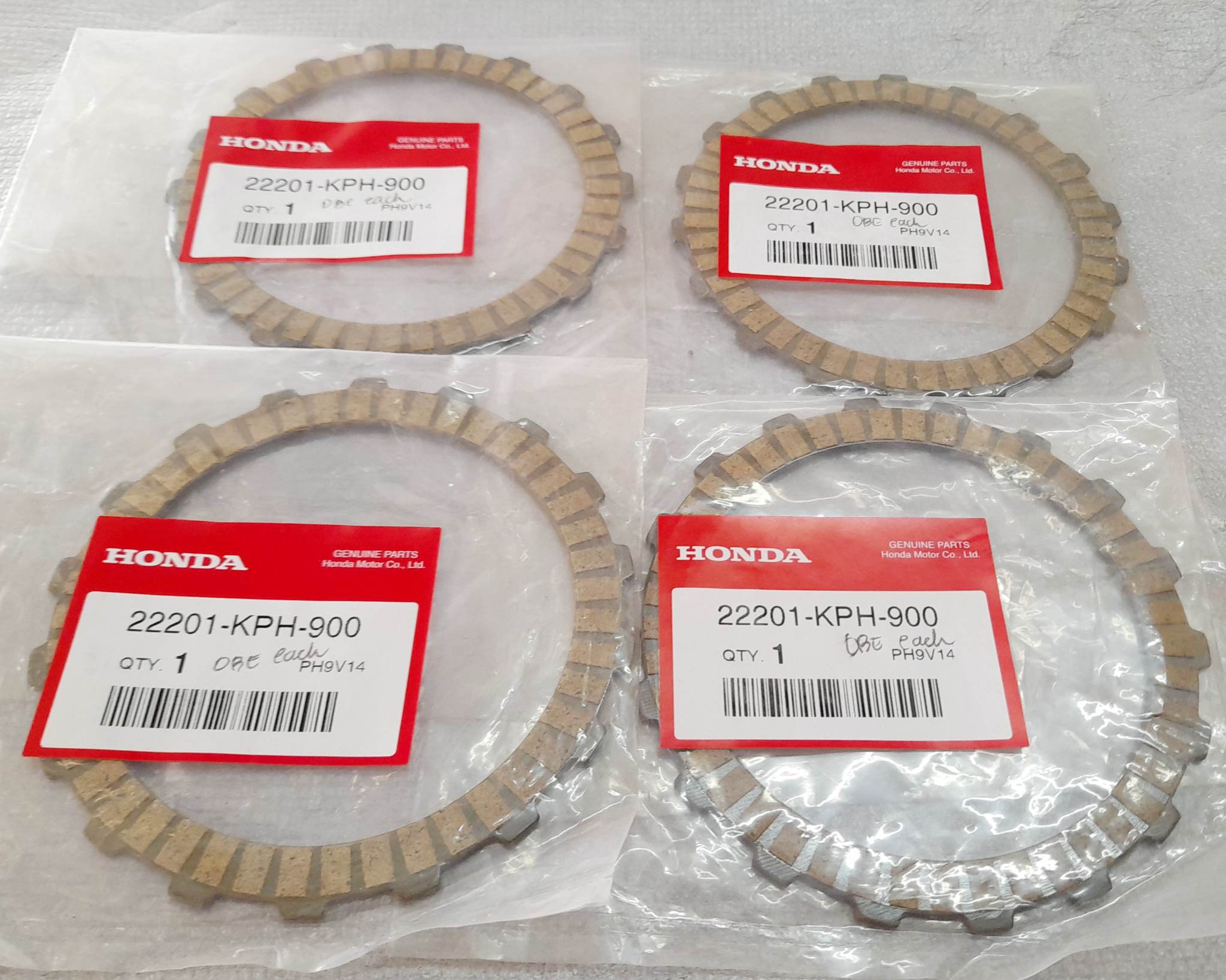 Honda Original Genuine Parts Clutch Lining Wave 125,Rs 125, wave 125 ...