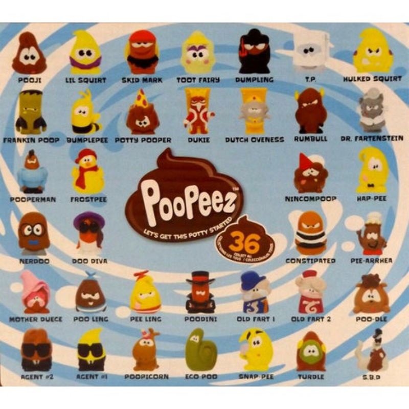 Poopeez Toilet Paper Mini Squishy Toy | Lazada PH