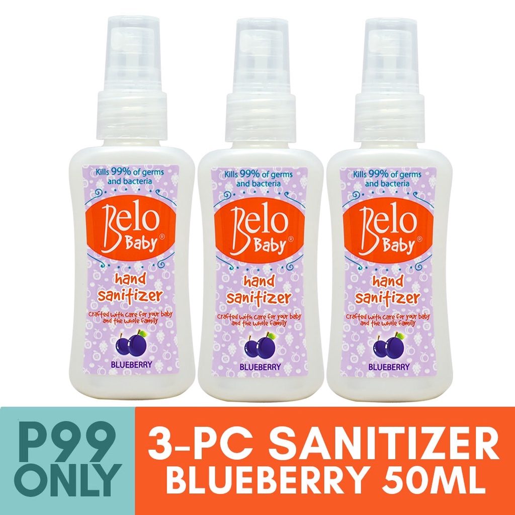Belo Baby Sanitizer 50mL - Blueberry 3-PC | Lazada PH