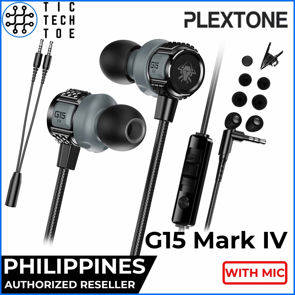 Headphones Plextone G15 Gaming and Sport Bass Earphones with Mic ...