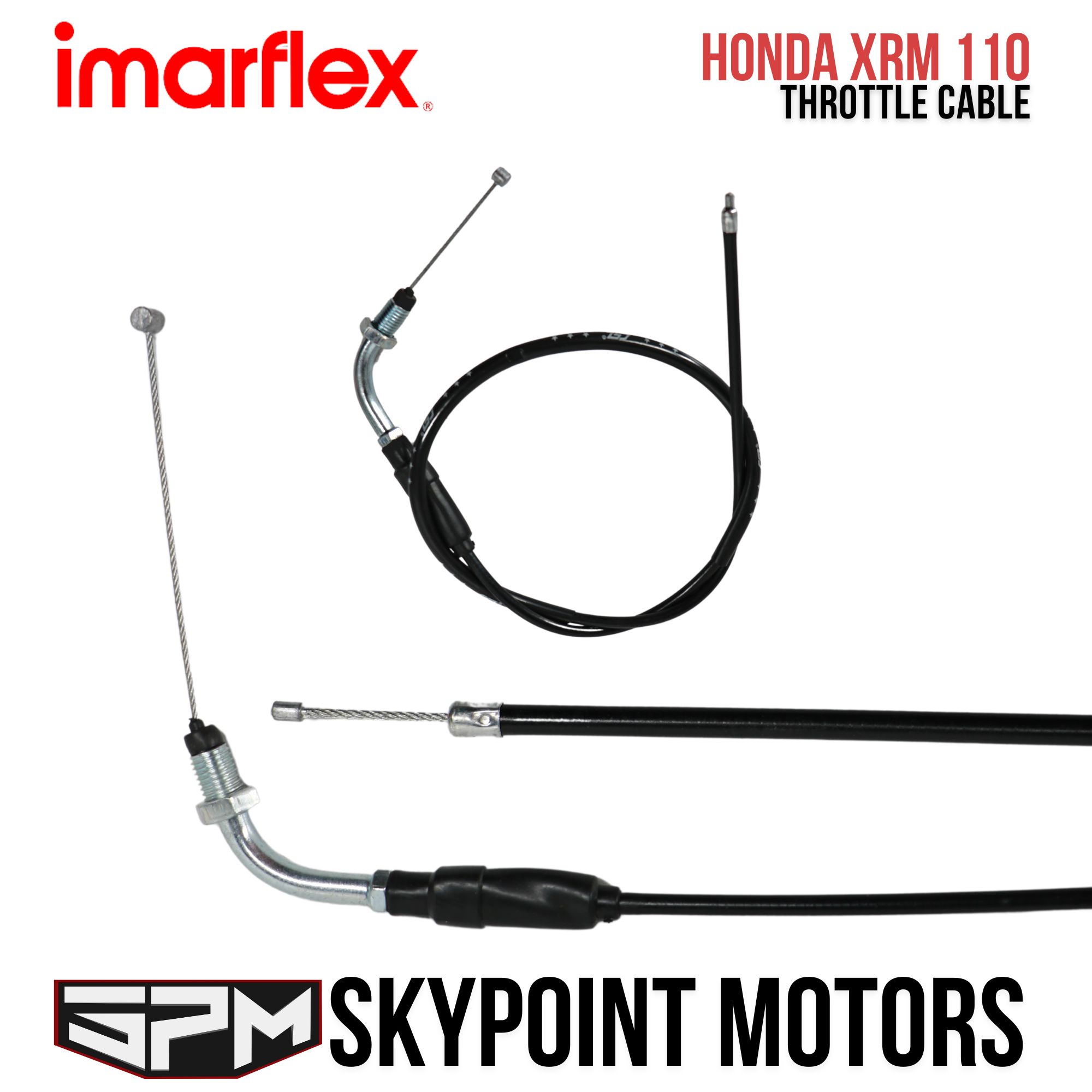 Throttle Cable for Honda XRM 110 IMARFLEX CT1-0080 (9709-063) | Lazada PH