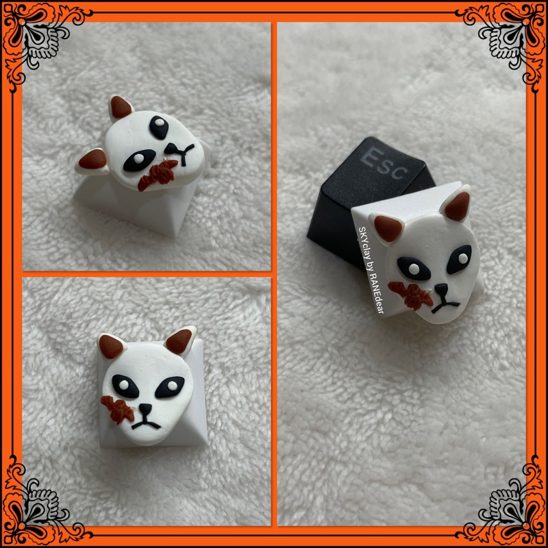 【Ready Stock】 Handmade Demon Slayer inspired artisan Keycaps - Nezuko ...