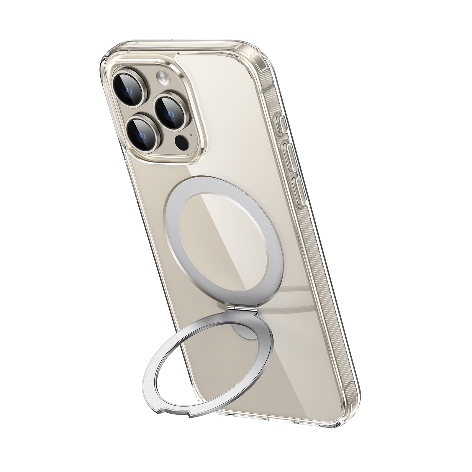 UGREEN Magnetic Ring Stand Case for iPhone 15 Pro Max 15 Plus Magnet ...