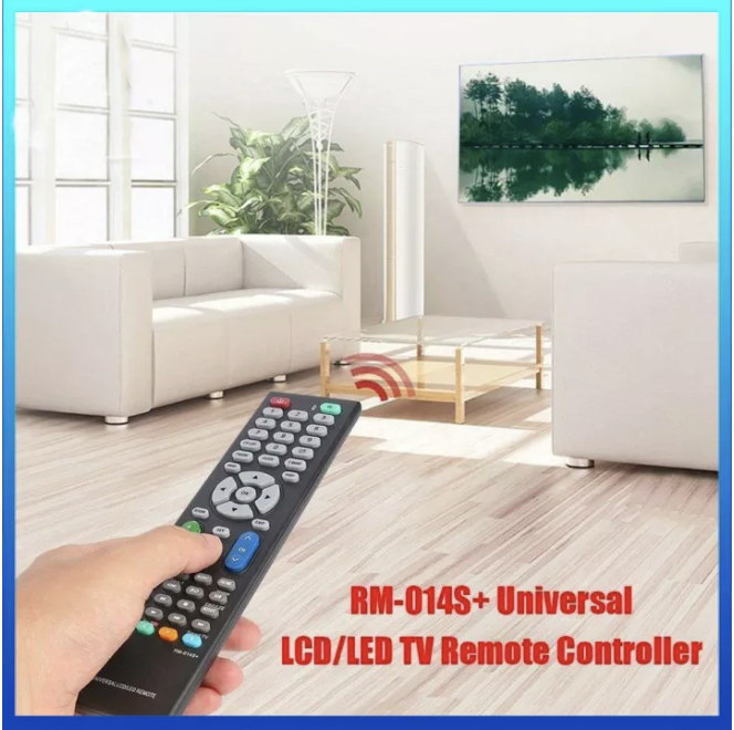 Universal Remote RM-014S+ Remote control Suitable for LED LCD TV Smart evision LED tv Home ...