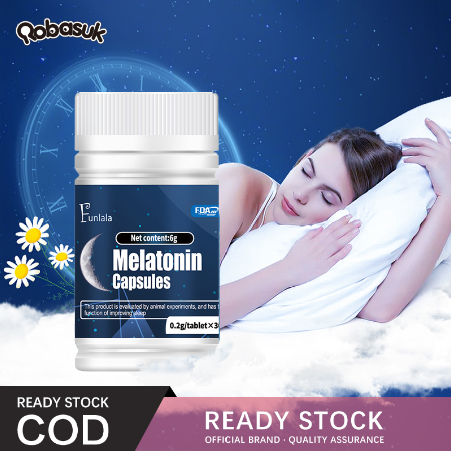 Melatonin 200mg 30 tablets Sleep Aid Melatonin Sleep Aid Puritan's ...